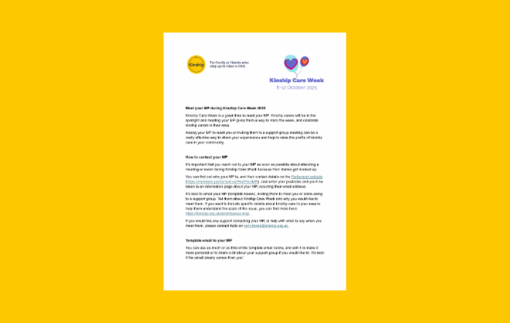 Kinship Care Week: Digital toolkit for kinship carers - Kinship